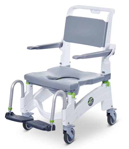 JAZ AP Shower Chair | Attendant Propelled Shower Chair