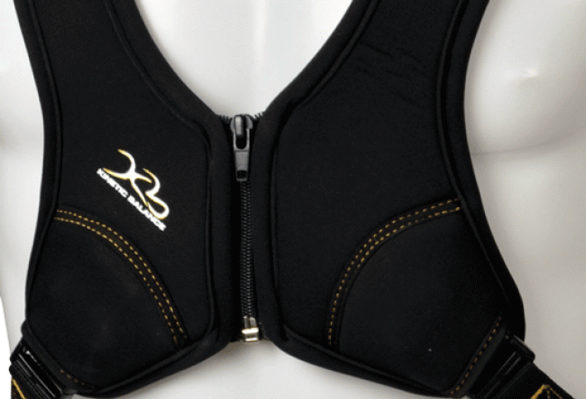 Mens Chest Positioning Harness with zip closure - Kinetic Balance